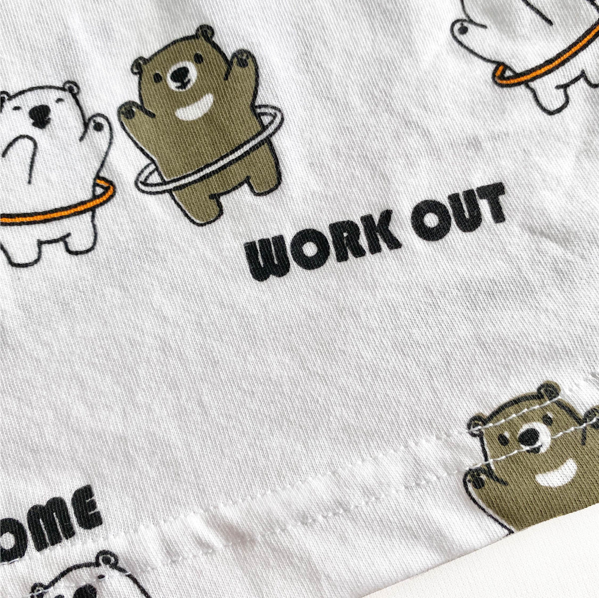 White Gym Bear Animal Boxer – BOXO GOBOXER