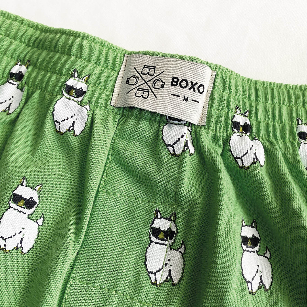 Light Green Boss Llama Animal Boxer – BOXO GOBOXER